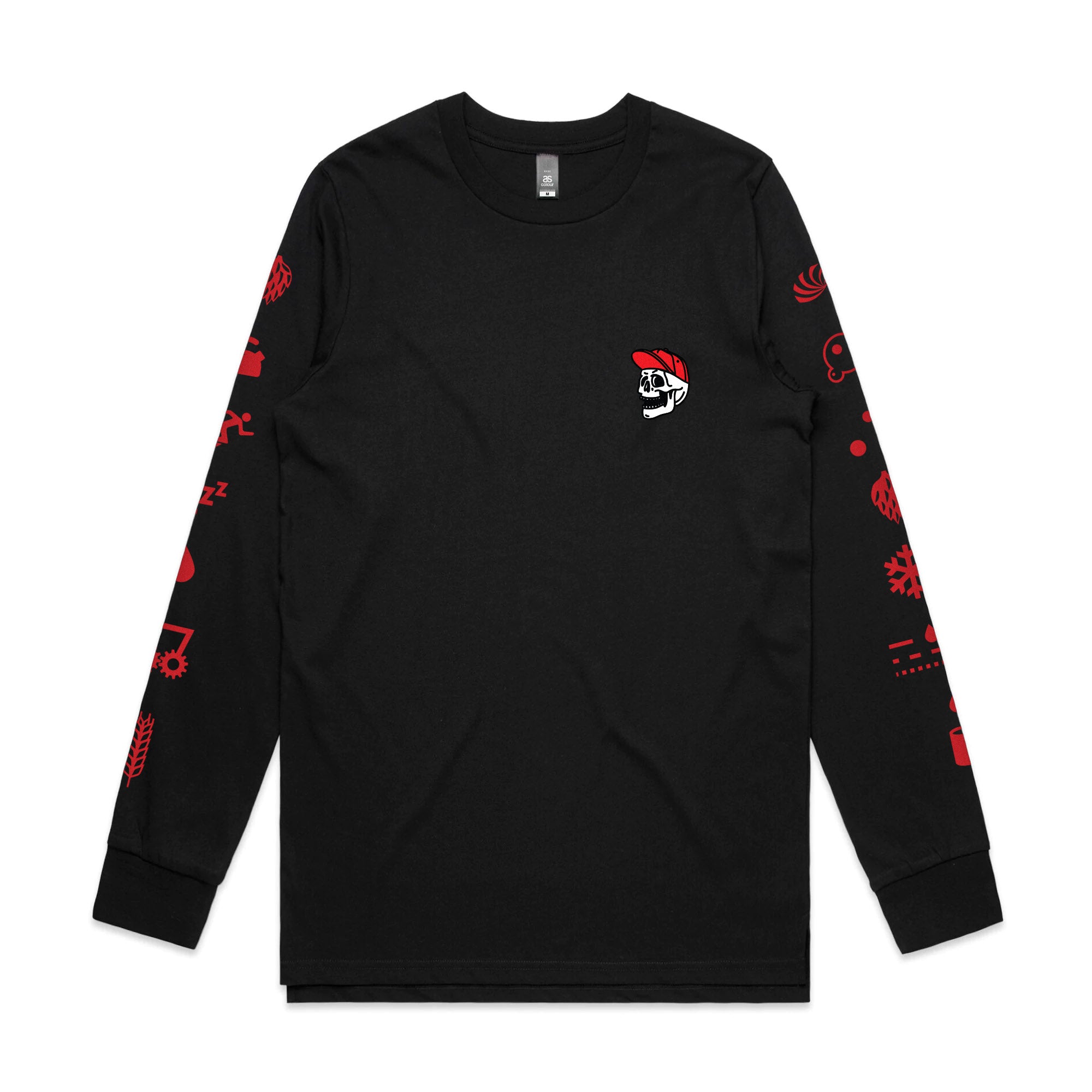 Skele Long Sleeve T-Shirt – PIRATE LIFE BREWING